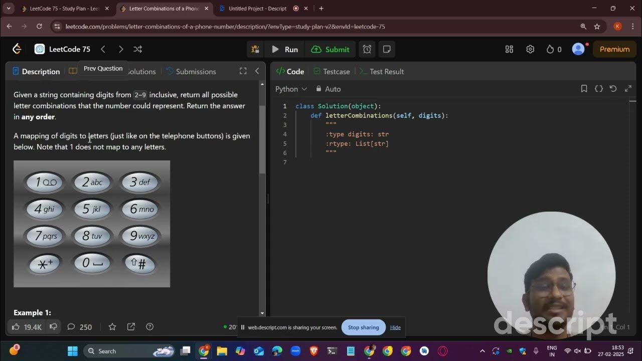 LeetCode Day 58 : Backtraking in python , Day 78 of python learning Series ,LeetCode in python ...