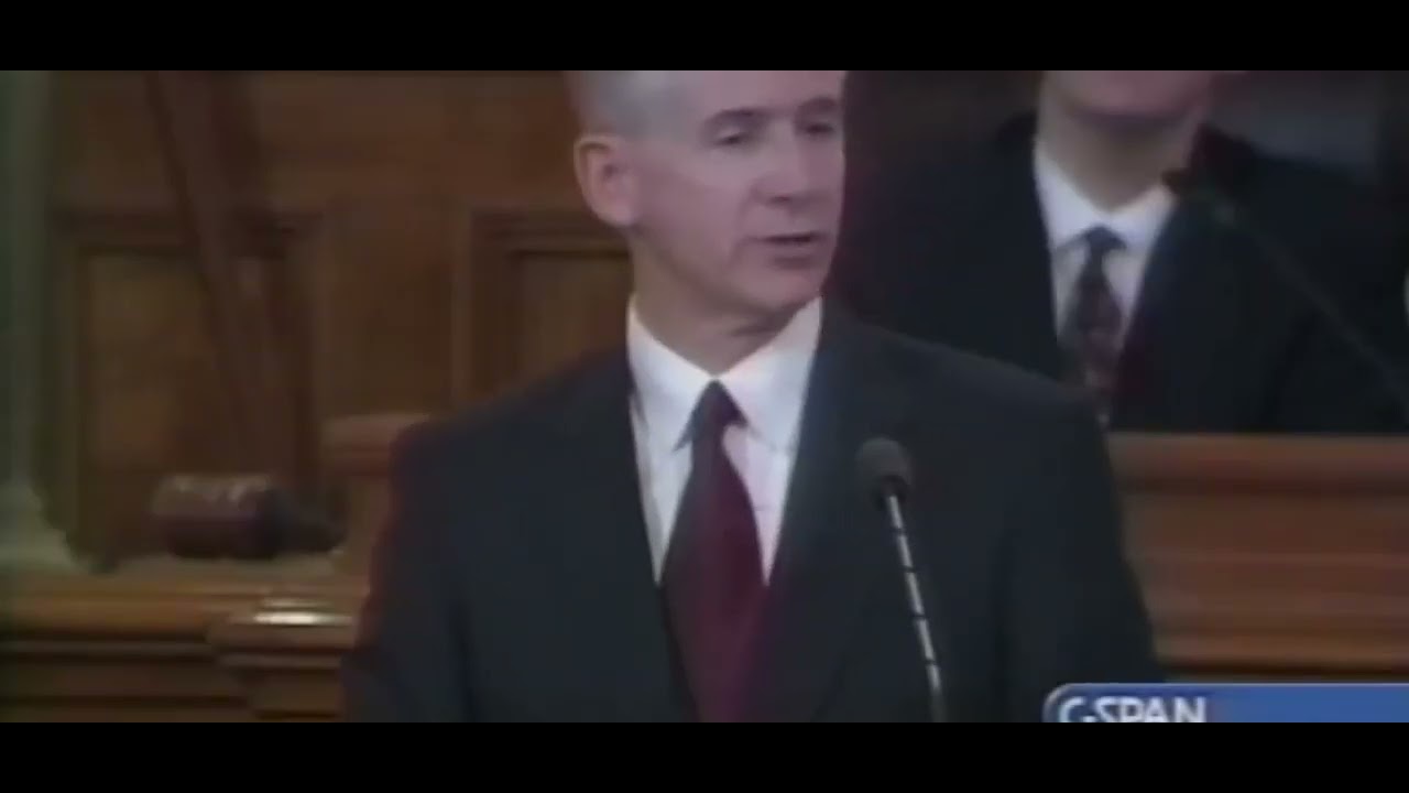 2001 Kansas Governor Bill Graves State of the State Address Graves ...
