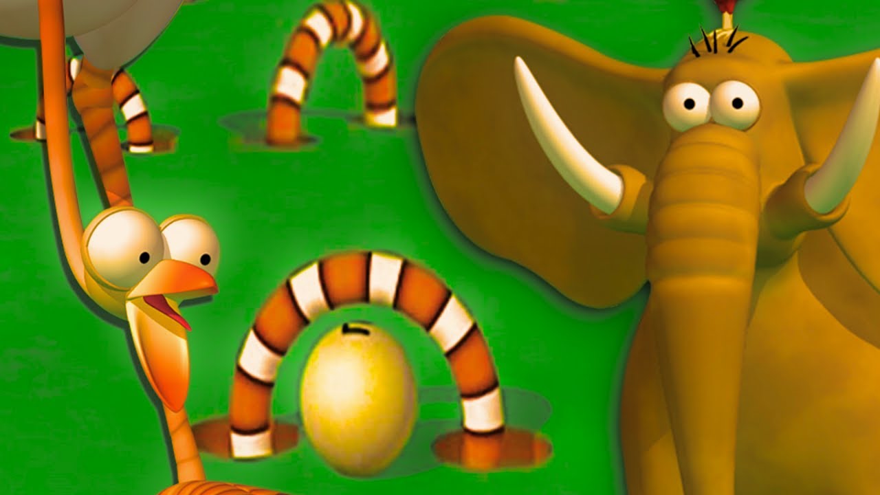 Playground in the Jungle | Snake gone wild | Gazoon | Funny Animals For ...