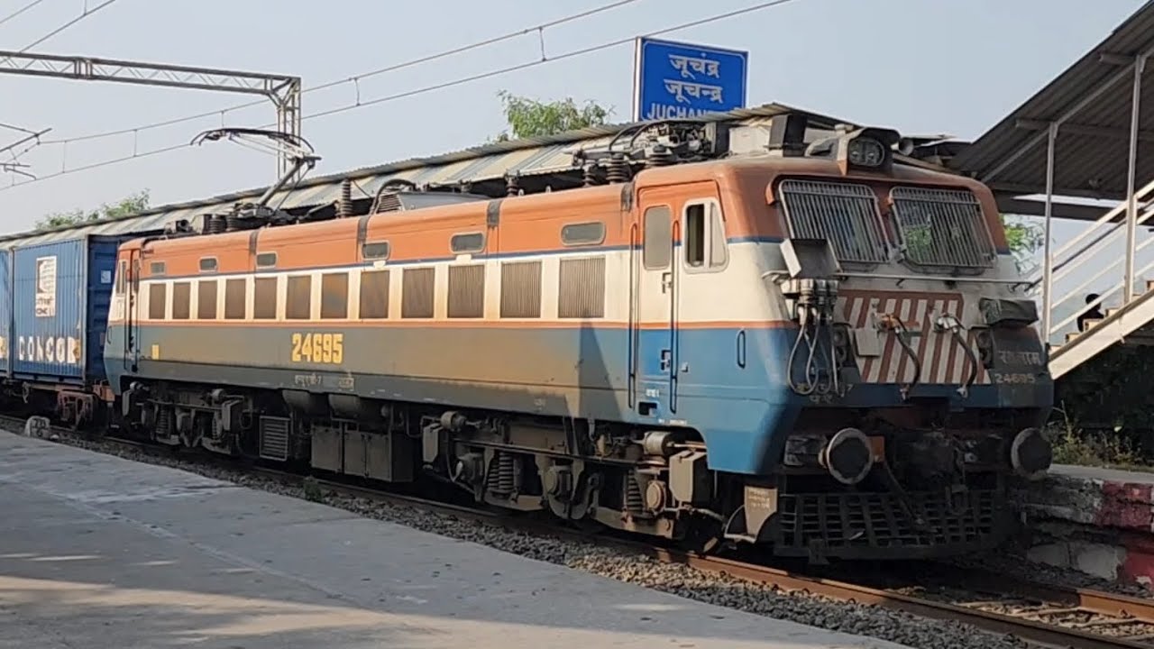 Best Maal Gaadi Freight Trains Compilation WAG 12, WAG 9, WAP 7, WAG 7 ...