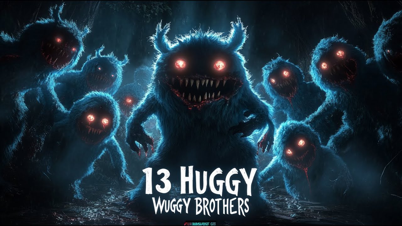 AI-Generated Monsters: 13 Huggy Wuggy Brothers Caught on Camera – Must ...
