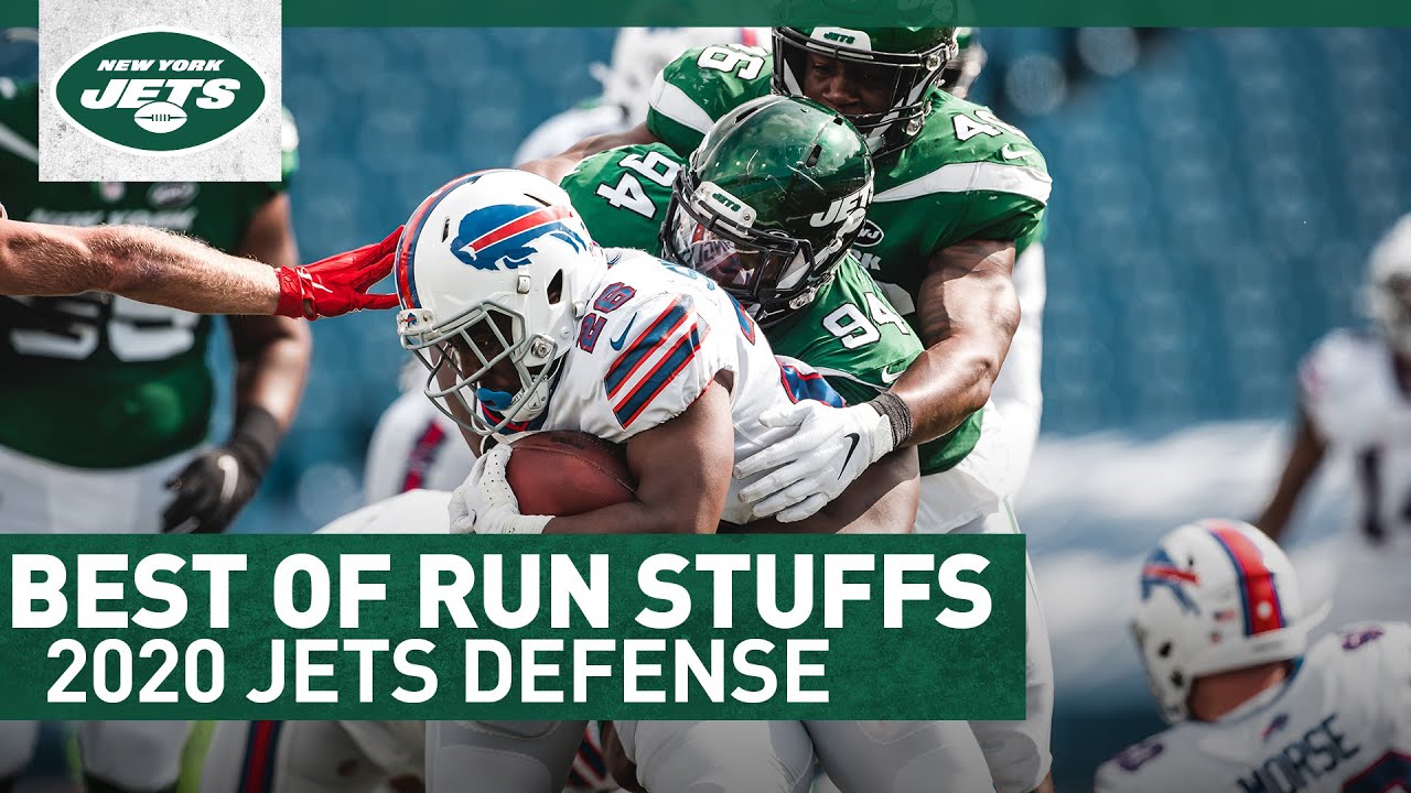 JETS HIGHLIGHTS: 2020 Defense Ranks 2nd In NFL In Run Stuffs | New York ...