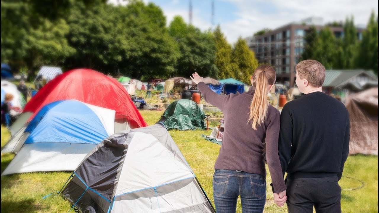 Tourists Flock From Around Country To View Ancient Ruins Of CHAZ - YouTube