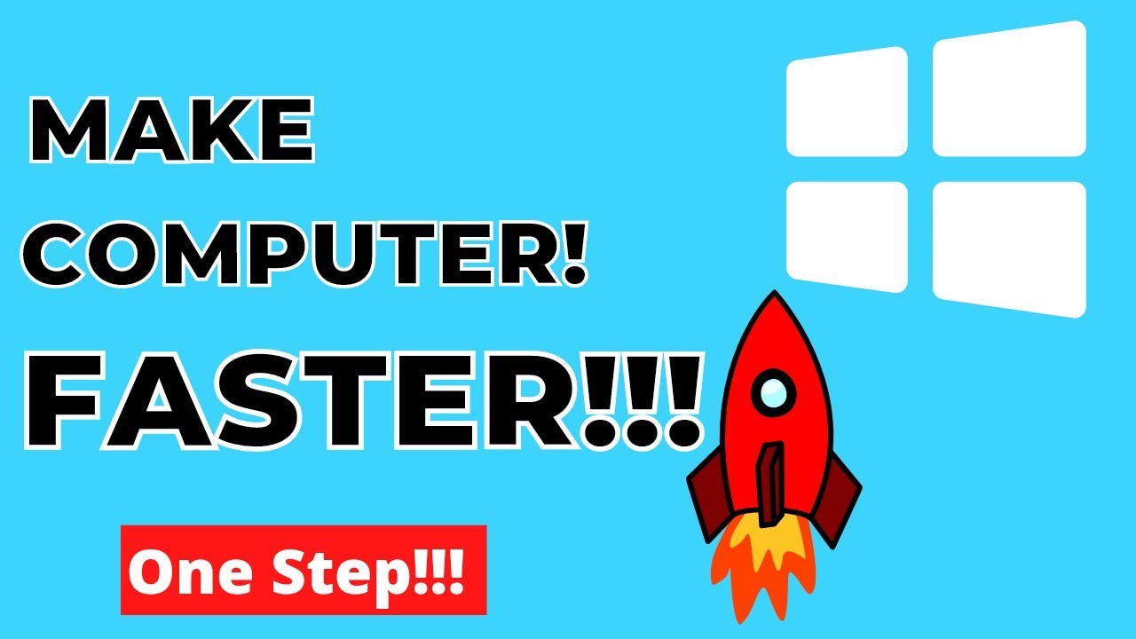 Make PC Faster | Boost PC | Remove PC Lag | Increase laptop Performance ...