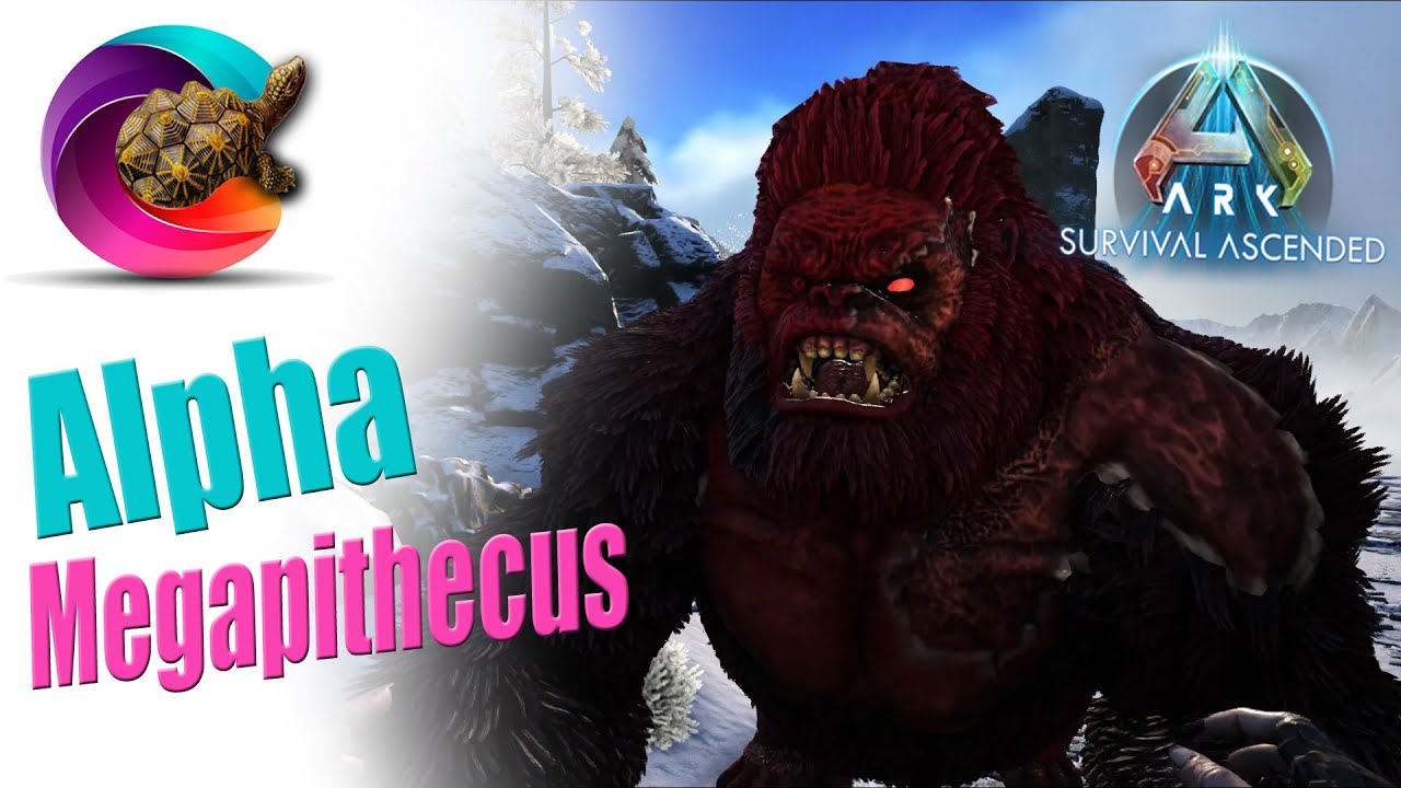 ARK Ascended - On affronte la Megapithecus Alpha 🦍🔥💥 - YouTube