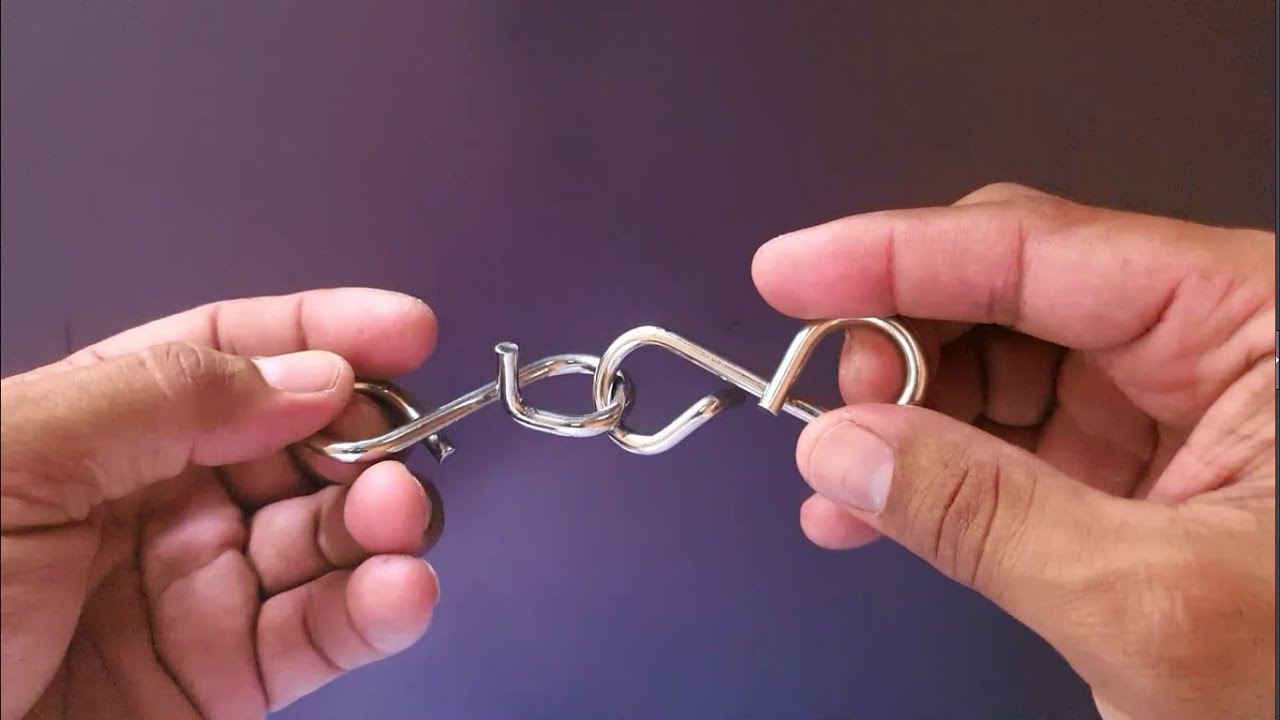 How to solve 9 Metal puzzle - YouTube