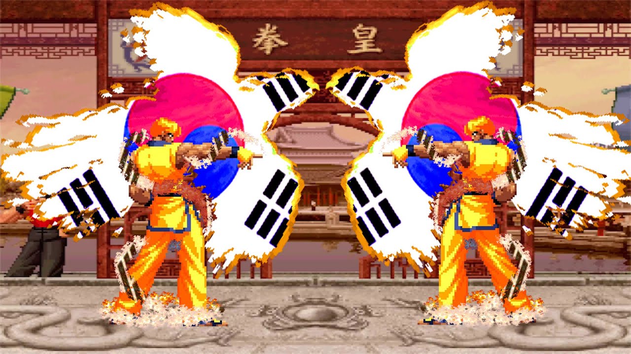The King of Fighters (MUGEN) | Korean Golden vs Korean Golden - YouTube