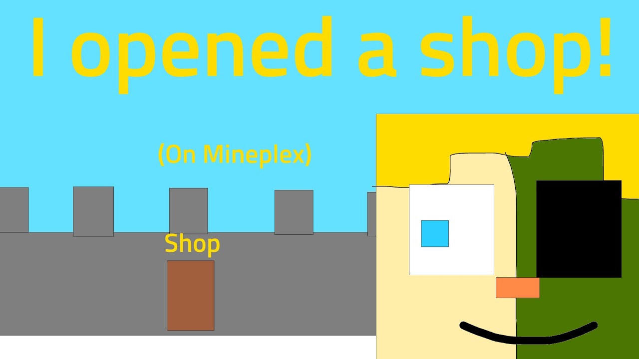 I OPENED A SHOP! | Mineplex Survival - YouTube