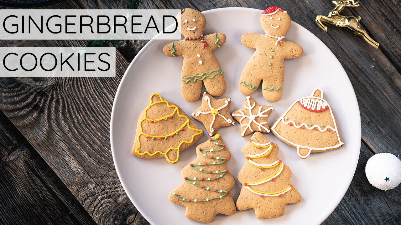 HOW TO MAKE GINGERBREAD COOKIES | gingerbread man recipe, easy ...