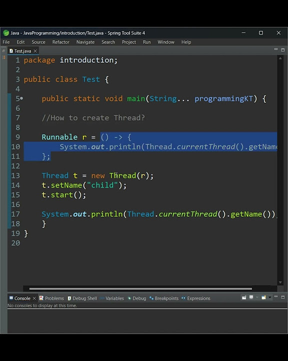 How To Create Thread In Java Java Coding Programmingkt Corejava Python Dsa Trending