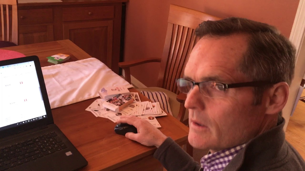 Founder Tim Crowley demonstrates how Our Cards can be personalized ...