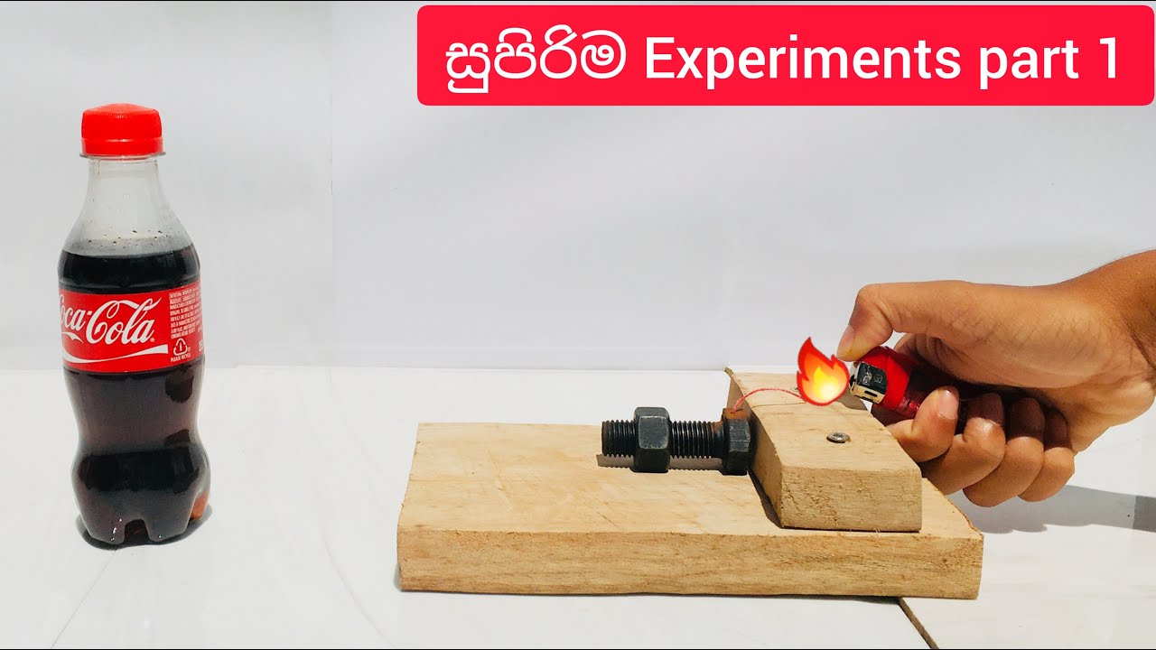 Cannon experiments | |Best Experiments part 1 | Nut & bolt(Gun powder ...