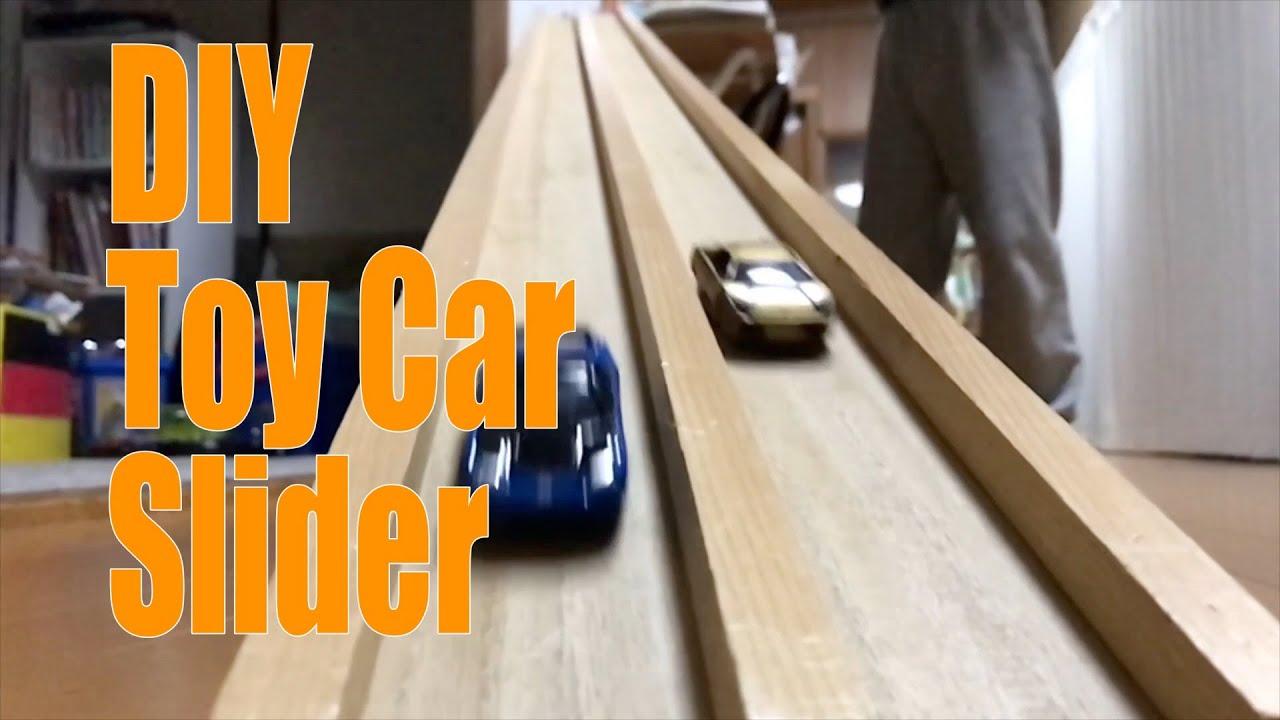 DIY Toy Car Slider 3 CRUSH in Slow Motion - YouTube