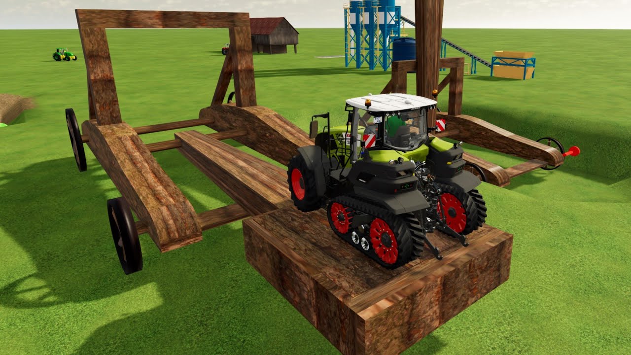 Tractor Catapult - Test - YouTube