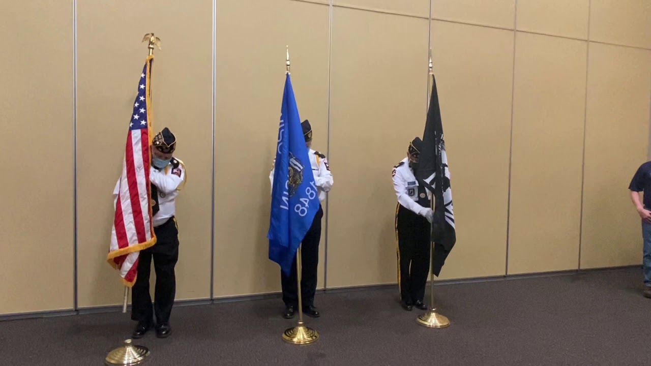 Posting of the Colors - YouTube