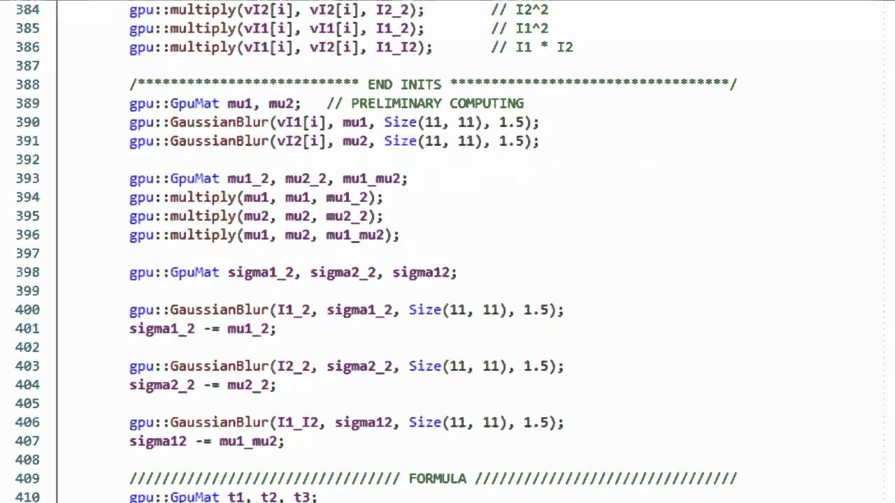 Similarity check (PNSR and SSIM) on the GPU - YouTube