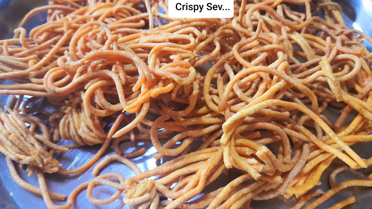 Crispy Sev Recipe By Poonam Chaugule. - YouTube