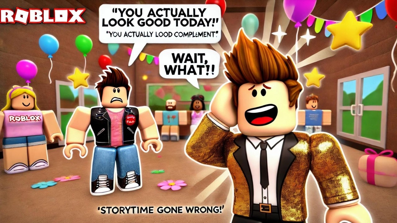 The Most Embarrassing Compliment Fail Ever! 😂 | Roblox Storytime TEXT ...