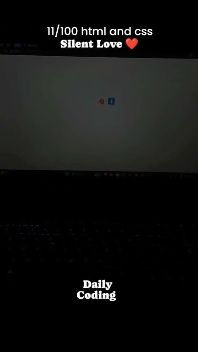 11/100 html and css project - YouTube