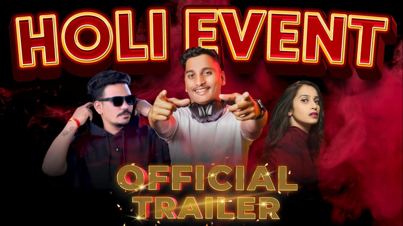 HOLI TRAILER - DJ Akash Phaltan | Rang Rave Holi Event DJ Neha Kolhapur ...