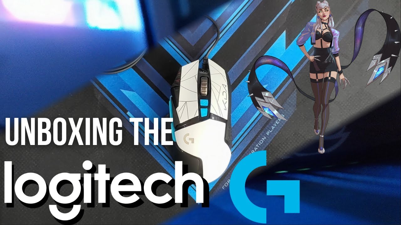 Logitech G502 KDA Unboxing and Gameplay Test - YouTube