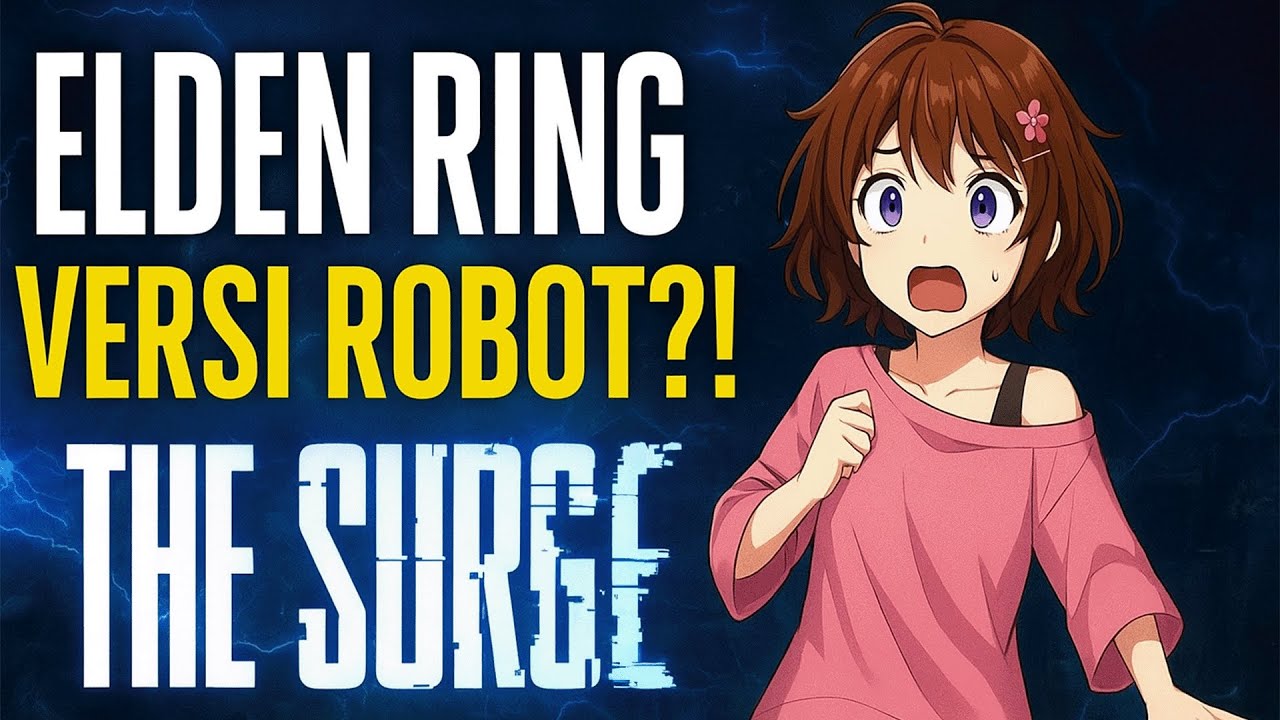 💀Elden Ring versi Robot?! DeVie Coba The Surge VTuber Indonesia - YouTube