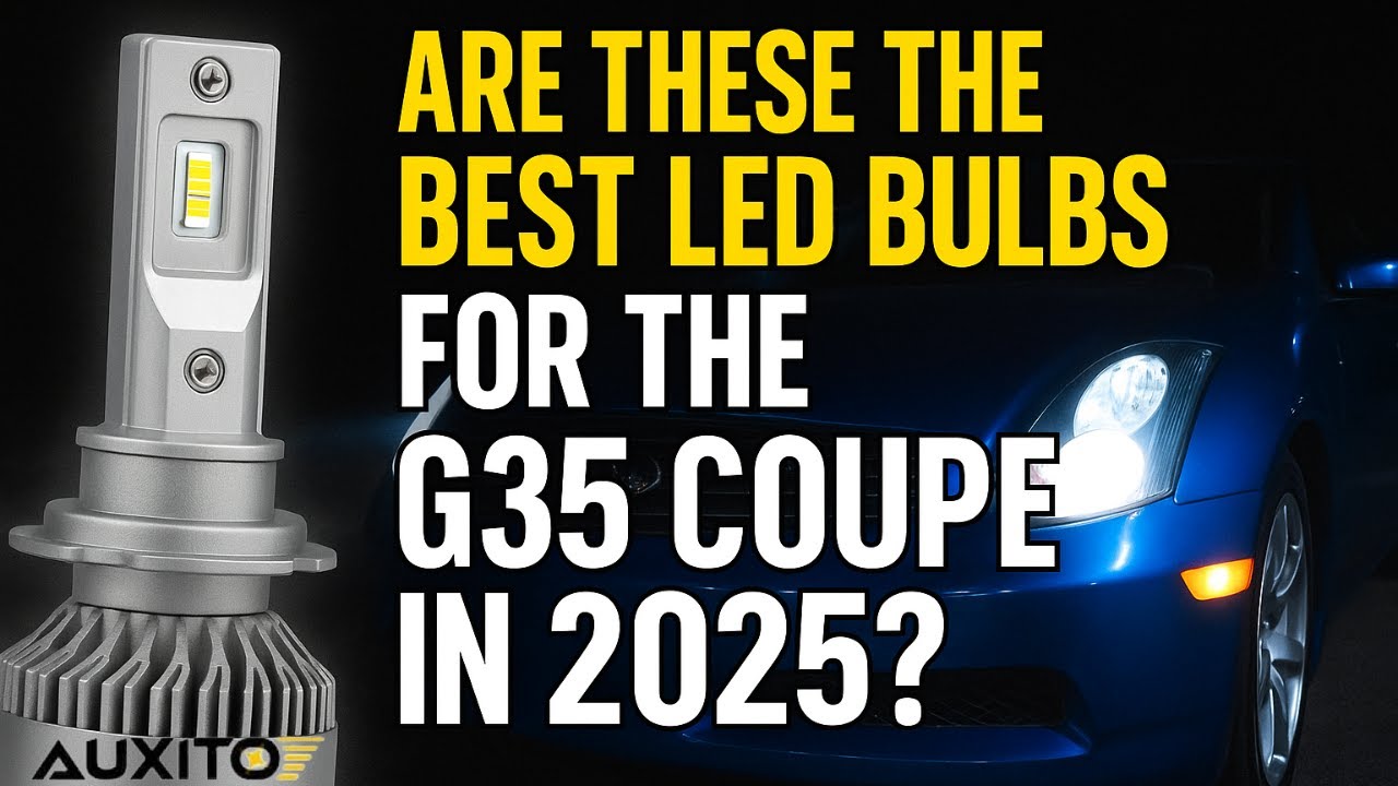 Best LED Bulbs for the G35 Coupe in 2025? (Auxito Review & Install ...