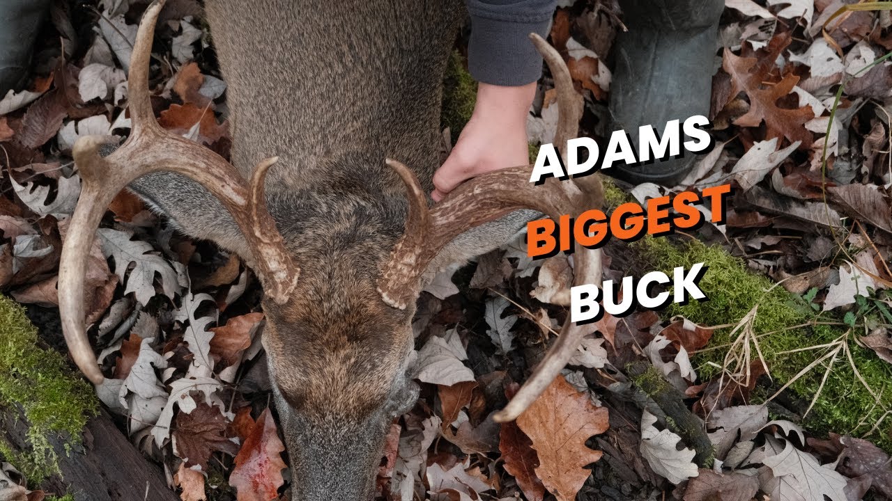 Adams BIGGEST buck!! A wounded 9pt - YouTube