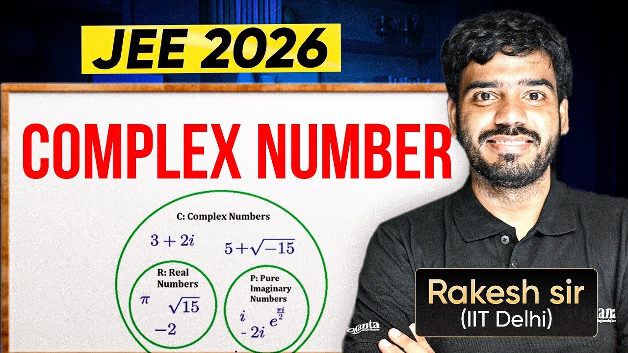 Complex Number Class 11th Maths | Complete Concept | JEE Mains and ...