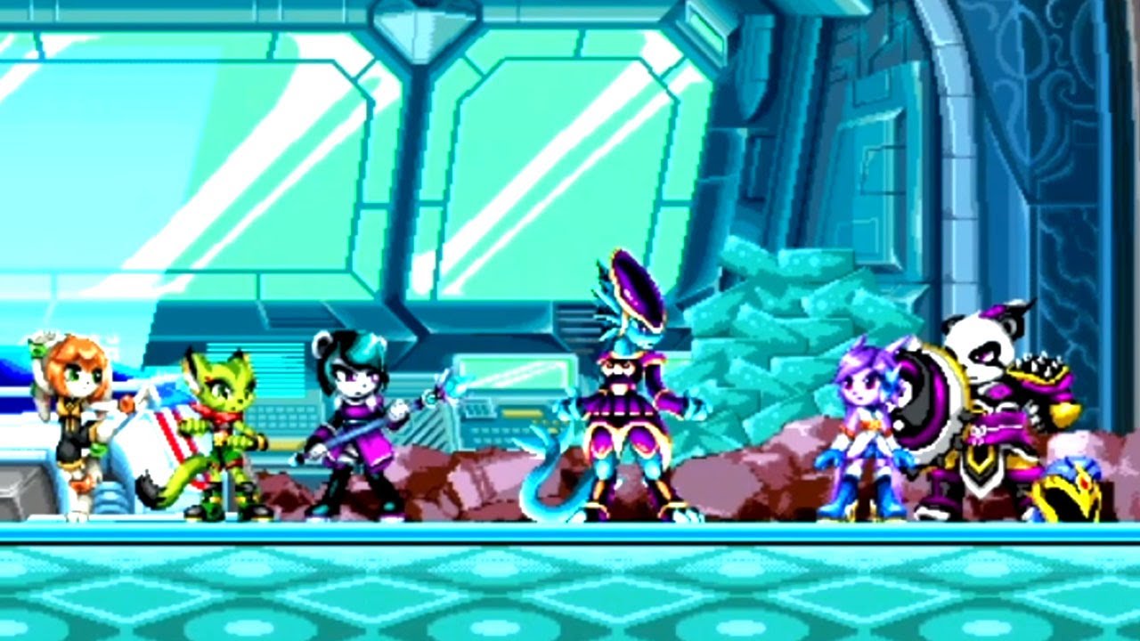 Invasão de Merga (Merga invasion) cena (Scene) - Freedom Planet 2 ...