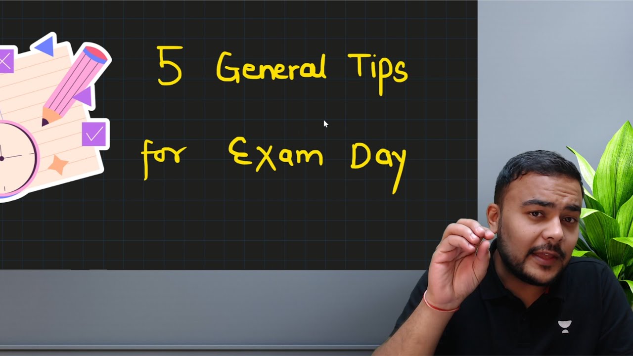 5 General Tips for Exam Day | CA Foundation Dec 2022 - YouTube