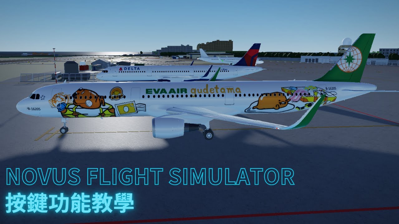 NOVUS FLIGHT SIMULATOR 按鍵功能教學 - YouTube