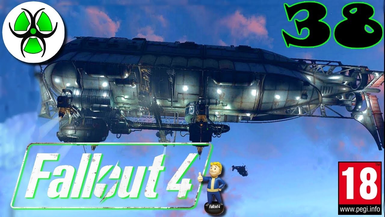 Fallout 4 - Ultra HD & Mods : Ep 38 " Le dirigeable du swag de la mort ...