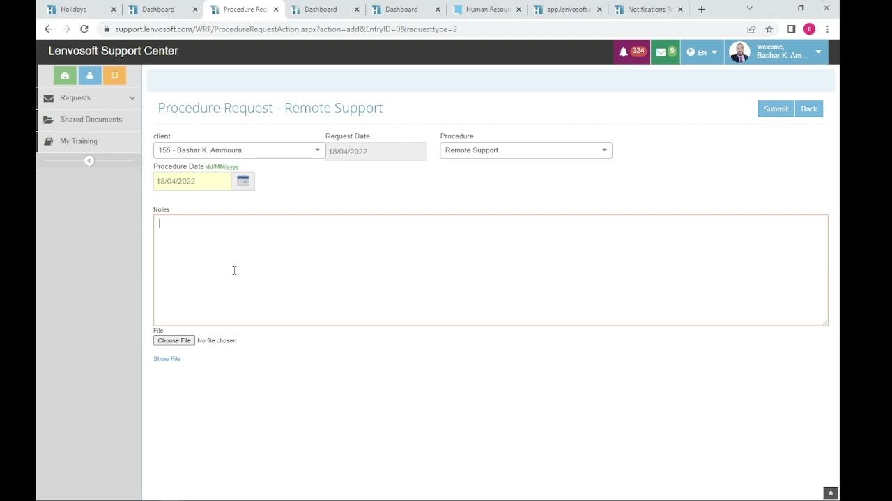 How to open support ticket - YouTube