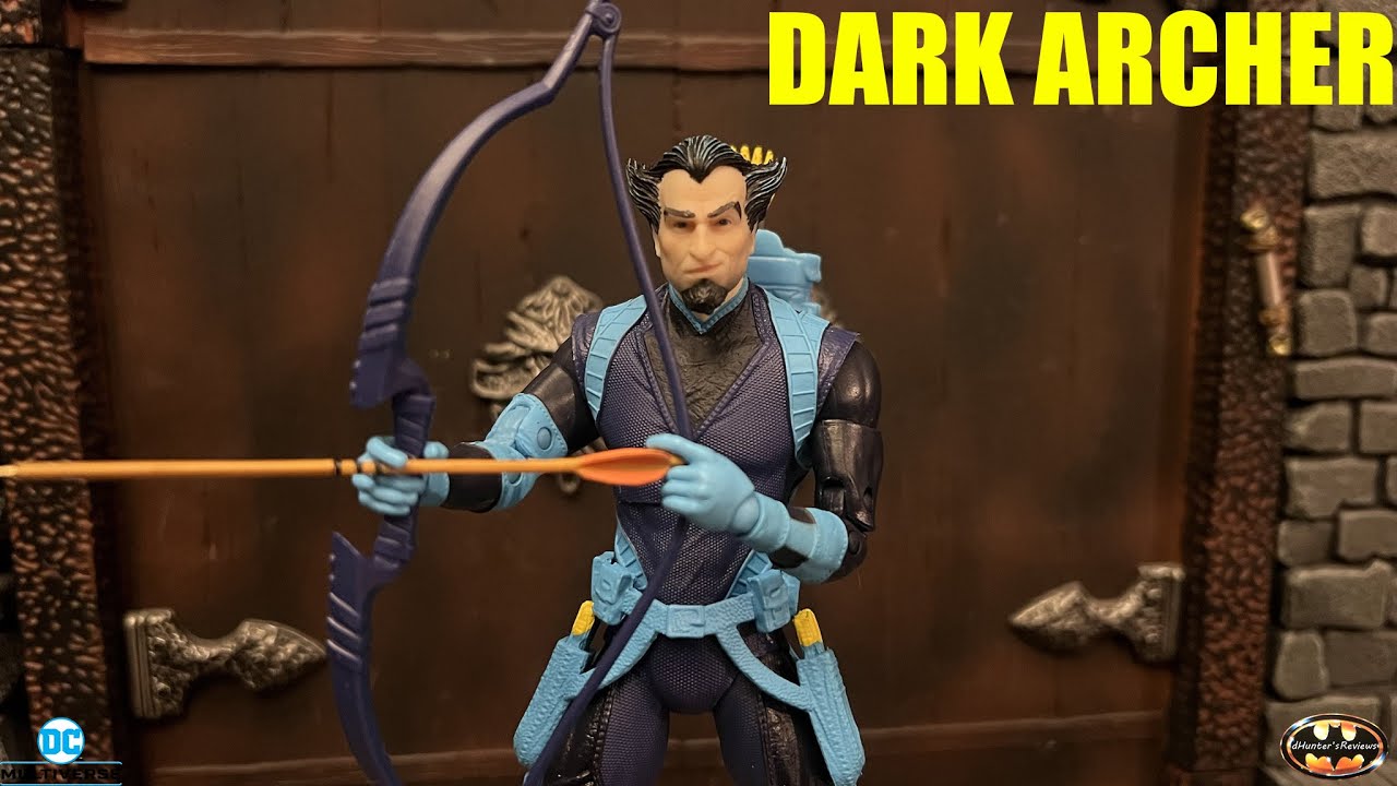 McFarlane DC Multiverse Dark Archer Malcolm Merlyn Action Figure Review ...
