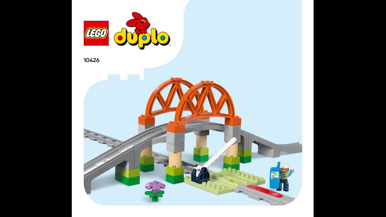 LEGO Instructions | Duplo | 10426 | Train Bridge and Tracks | Trains ...