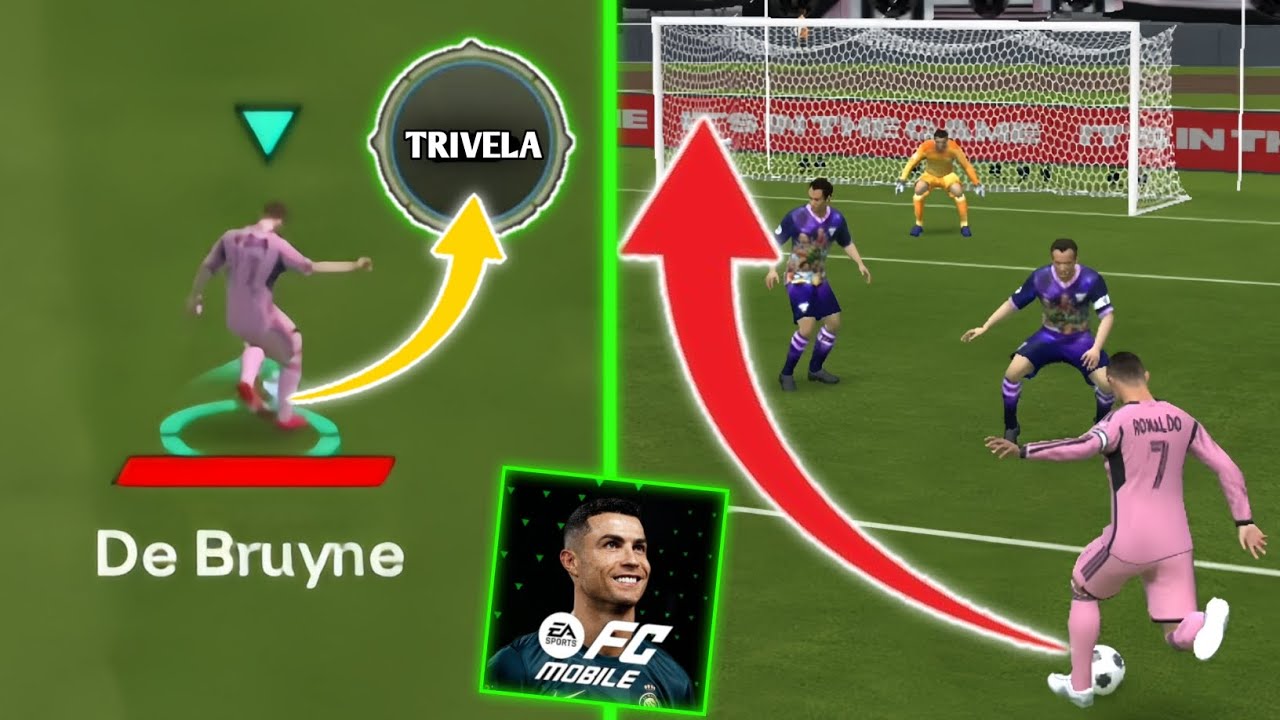 Cara Melakukan Trivela Pass Dan Trivela Shoot Di Fc Mobile - YouTube