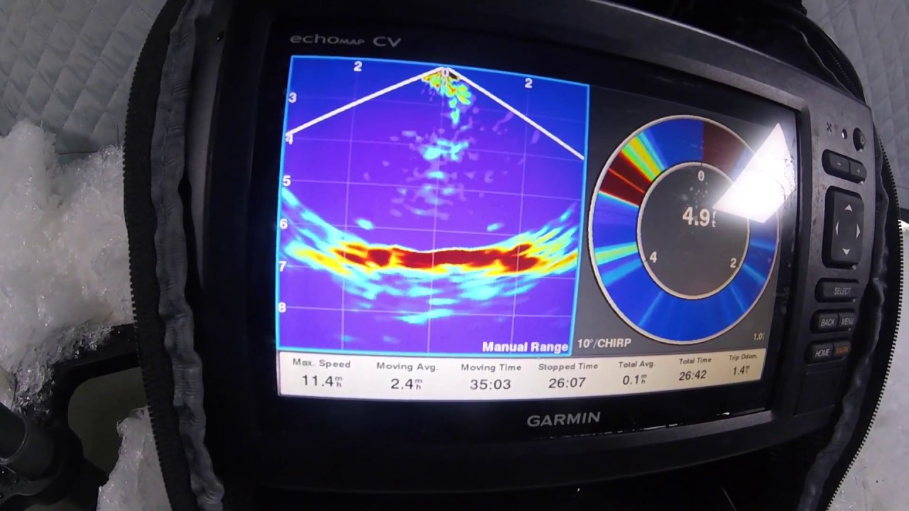 Garmin Panoptix Ice Bundle: REVIEW part 2 with a HOVERCRAFT - YouTube