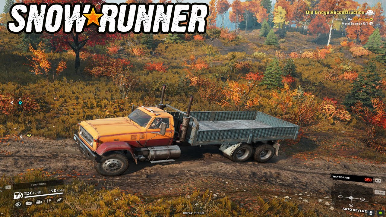 SnowRunner: GMC MH9500 NEW Offroad Gameplay TEST || snowrunner - YouTube