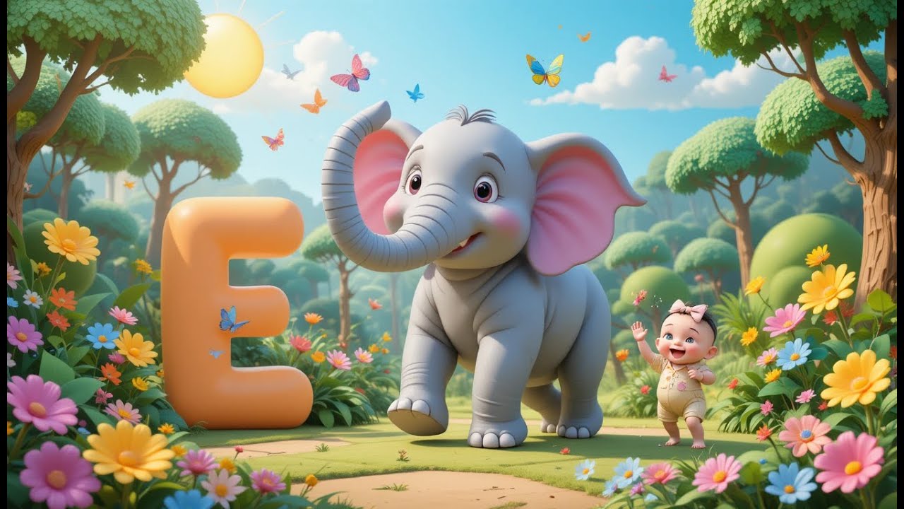 Elephant Counting Song for Kids | Learn Numbers 1 to 10 with Elephants ...