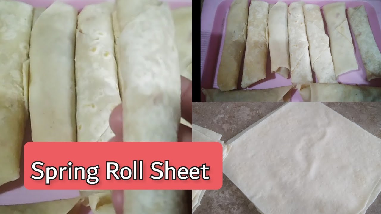 Roll Pati Recipe|Samosa Pati|How to make Samosa & Spring Roll Sheet ...