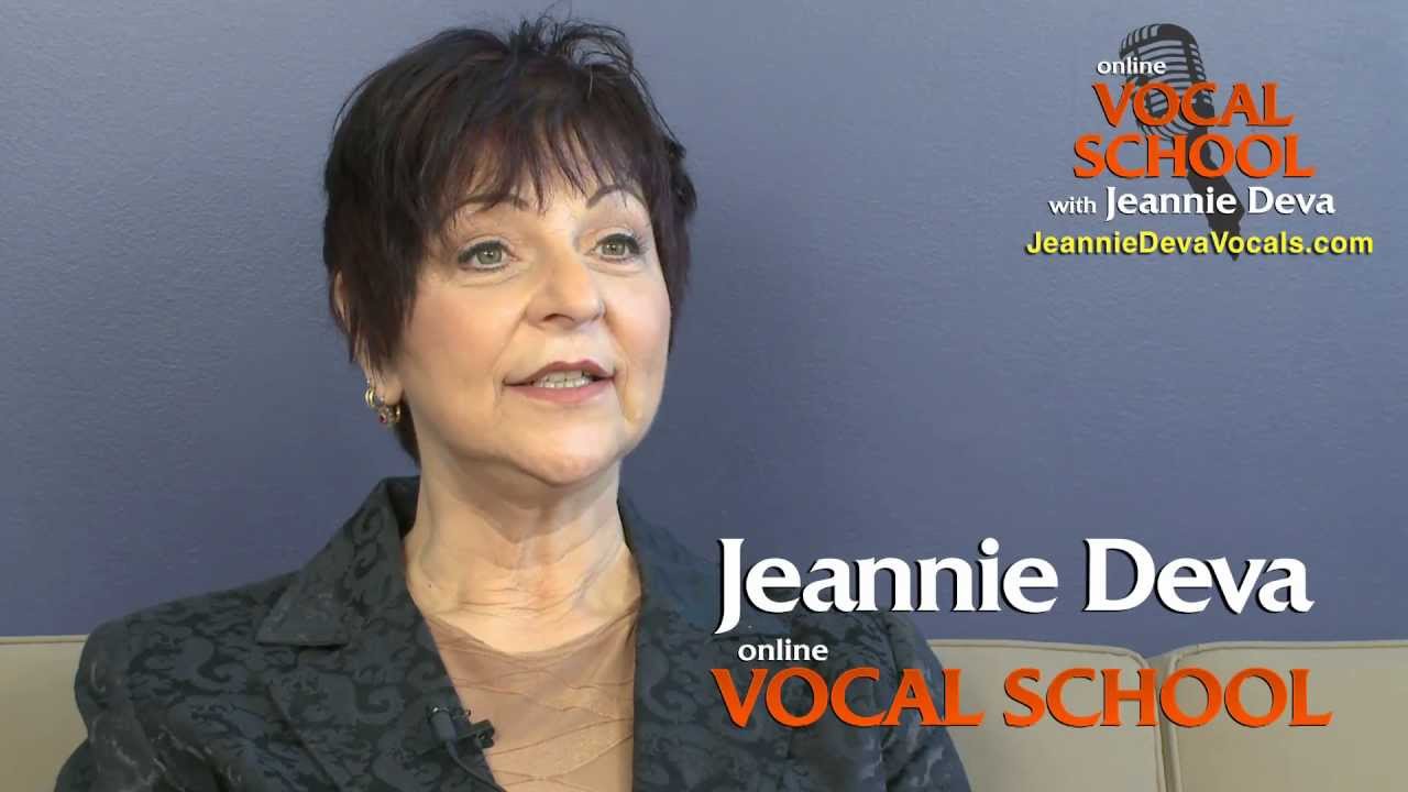 Vocal Lessons With Jeannie Deva - YouTube