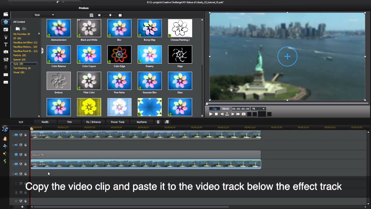 [Tilt-shift Effect Tutorial]Using PowerDirector - CREATE Video ...