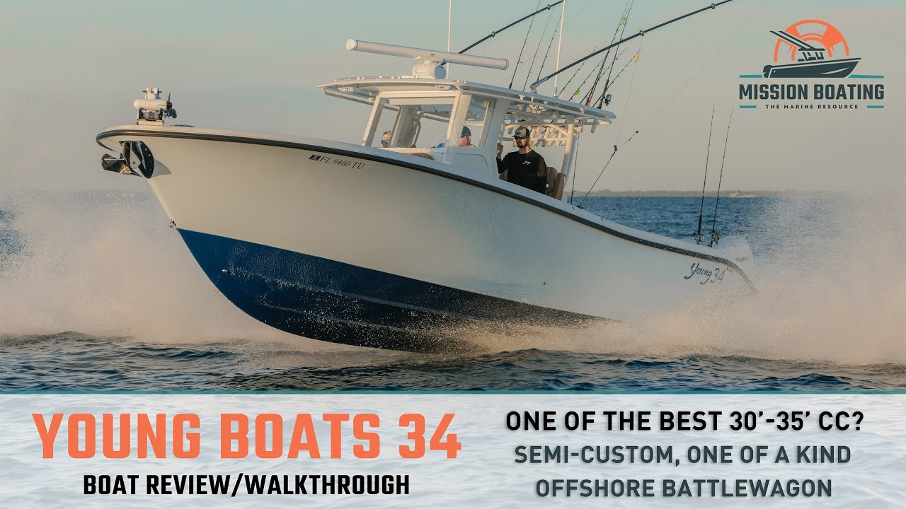 Young Boats 34: BEST in Class?! Semi-Custom Center Console Offshore ...