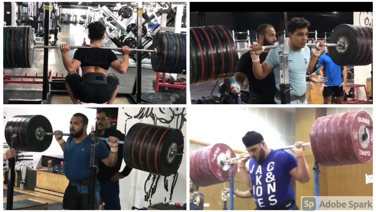 Back Squat Of Indian Weightlifter-Olympic Weightlifting Motivation ...