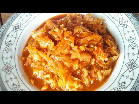 Kapuska Yemeği Tarifi 📢 Kapuska Yemeği Nasıl Yapılır #kapuskayemeği