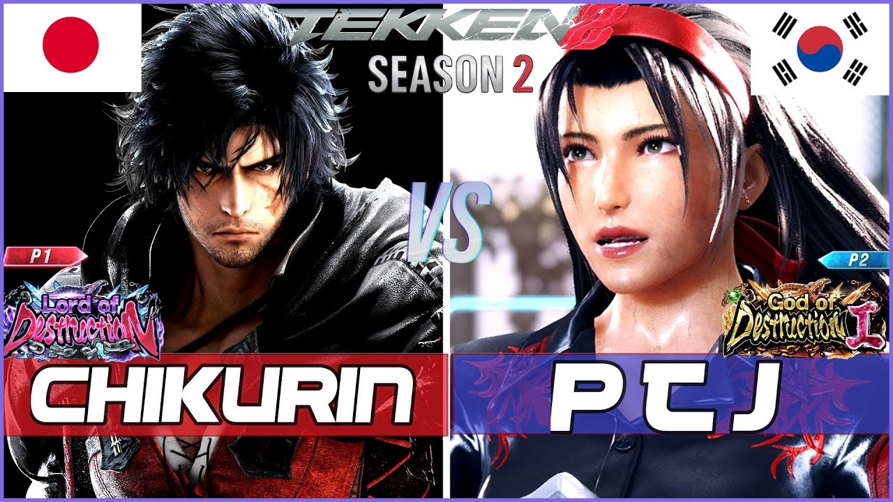 Tekken 8 Chikurin (Clive) Vs PTJ (Jun) High Level Gameplay - YouTube