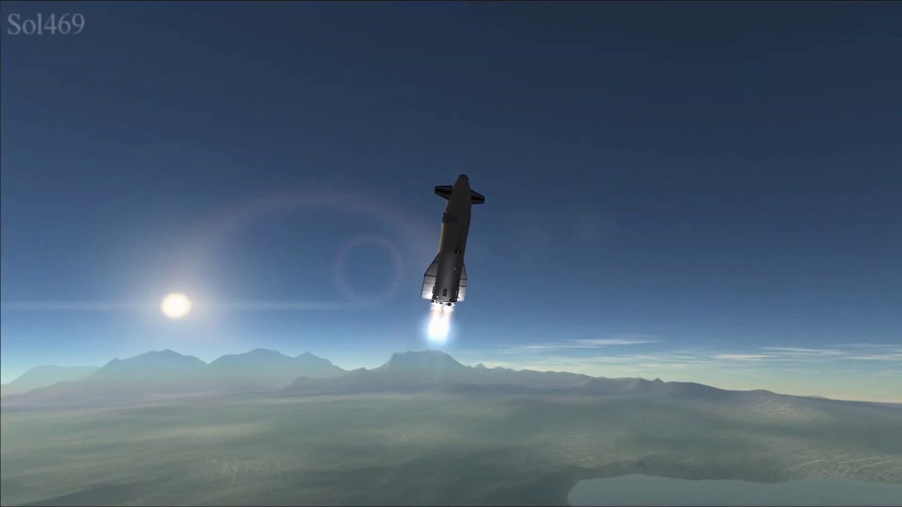 Ksp: Starship 2020 animation (SSTO starship variant) - YouTube