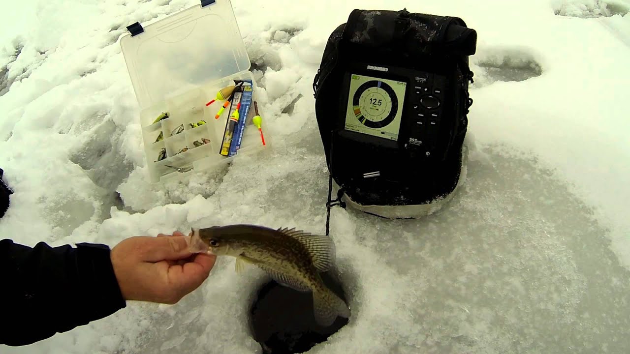 First Ice with the Lindy Darter - YouTube