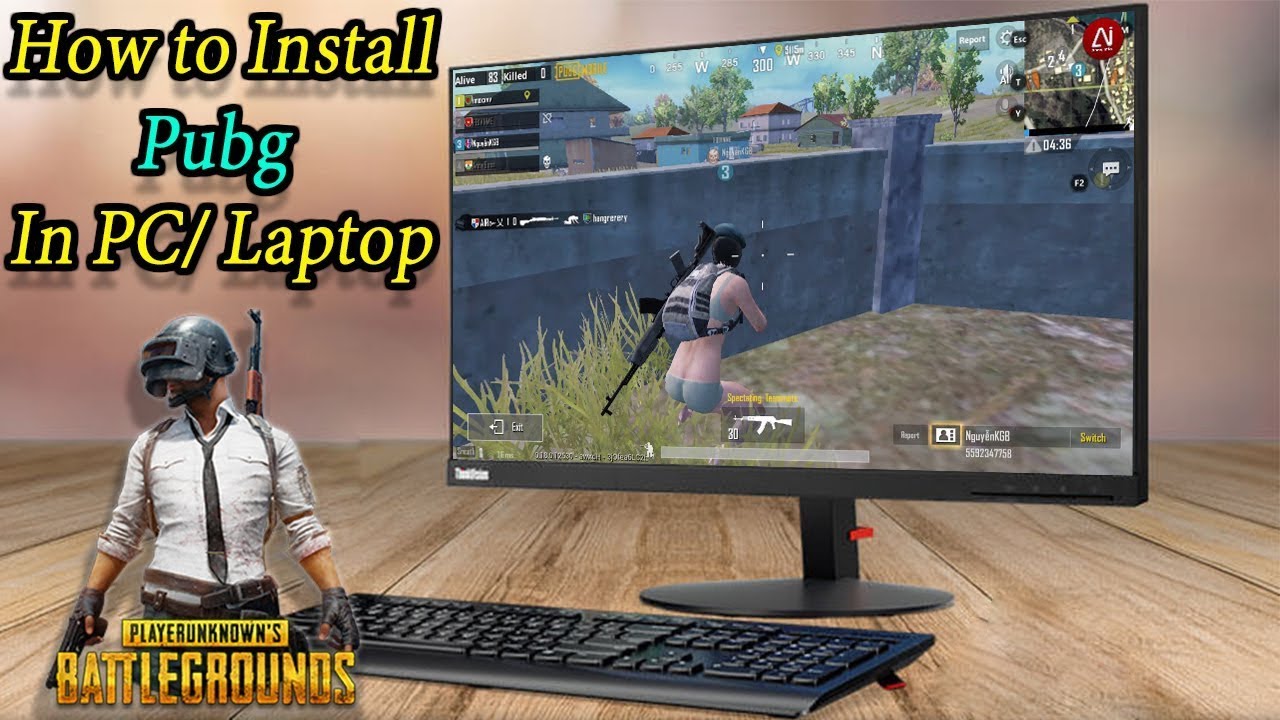How to Install pubg mobile in Pc or Laptop | how to install pubg mobile ...